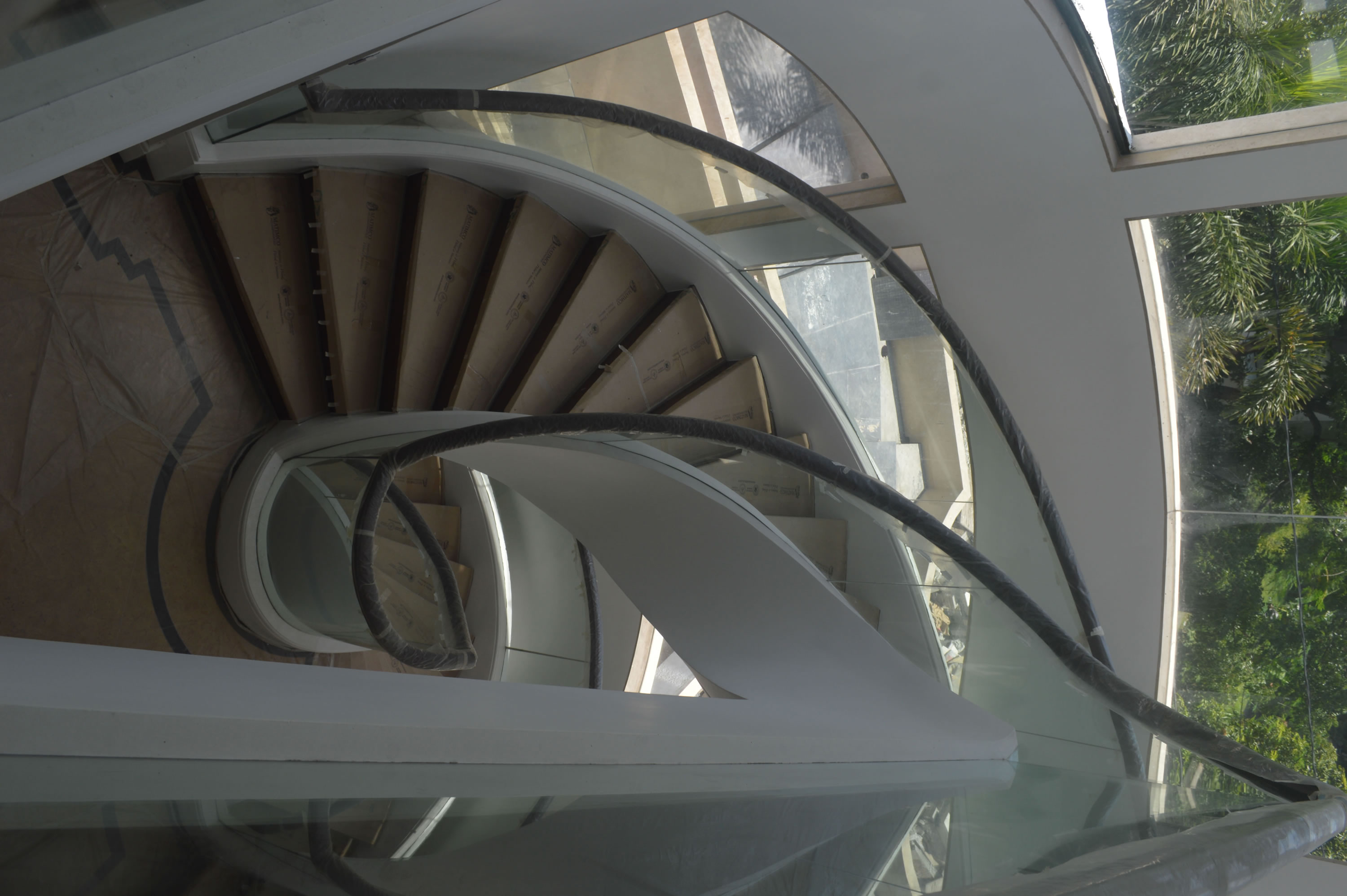 Glass Railing Curved | Glass Railings Philippines, Glass Railing ...