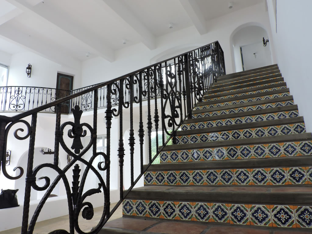 Stair Railing Mediterranean Design | Glass Railings Philippines, Glass ...